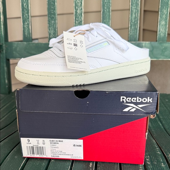 Reebok | Shoes | Brand New Reebok Club C 85 Mules Sneakers | Poshmark